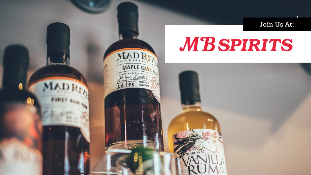 Tasting at MB Spirits in Waltham, MA - Mad River Distillers